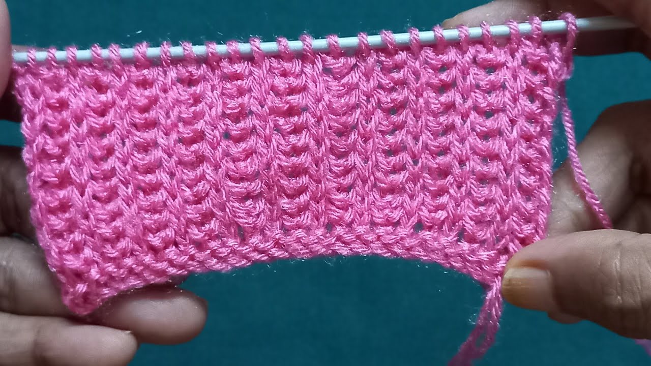 देखिए ये खूबसूरत स्वेटर डिजाइन New knitting pattern/ sweater design - YouTube