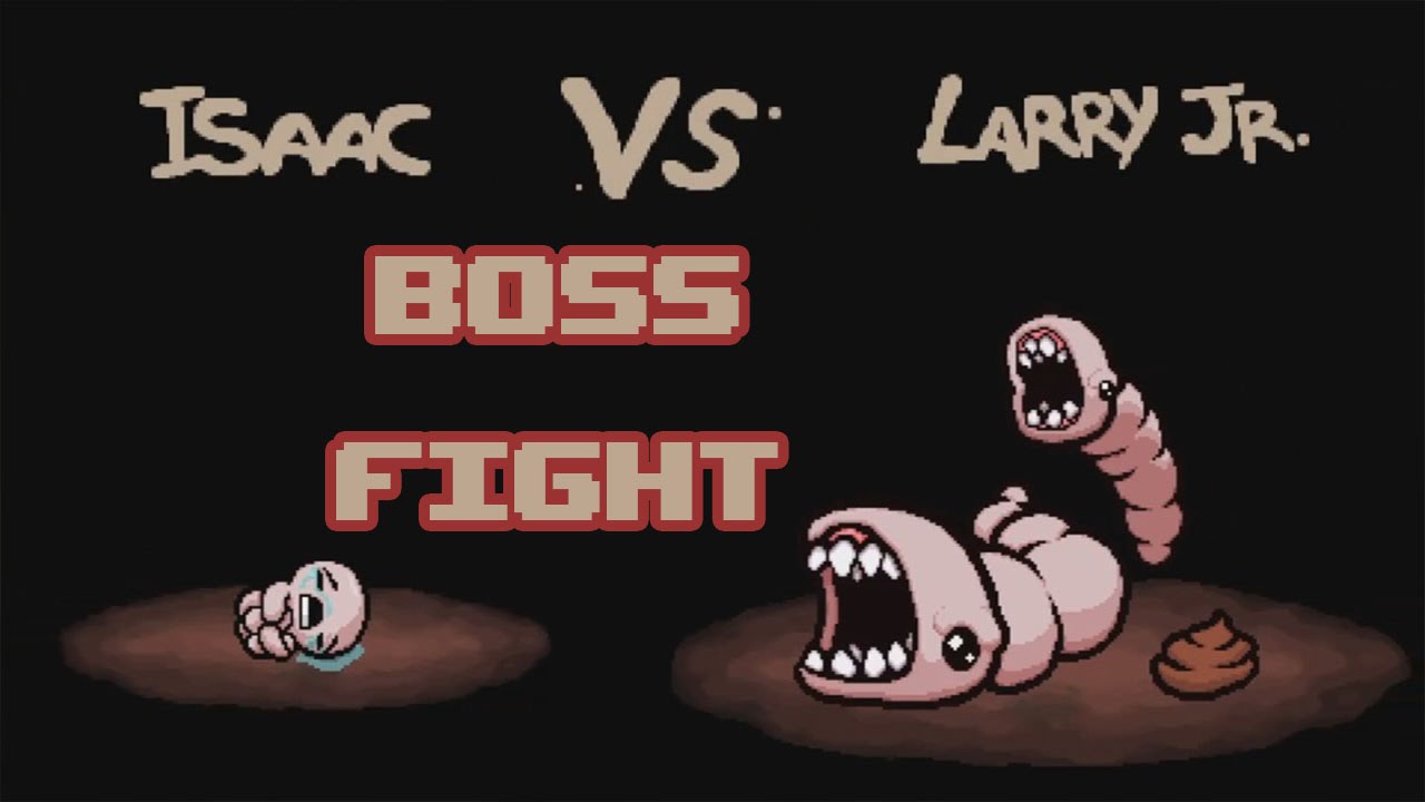 LARRY JR. BOSS FIGHT - The Binding of Isaac Rebirth - PS4 - YouTube