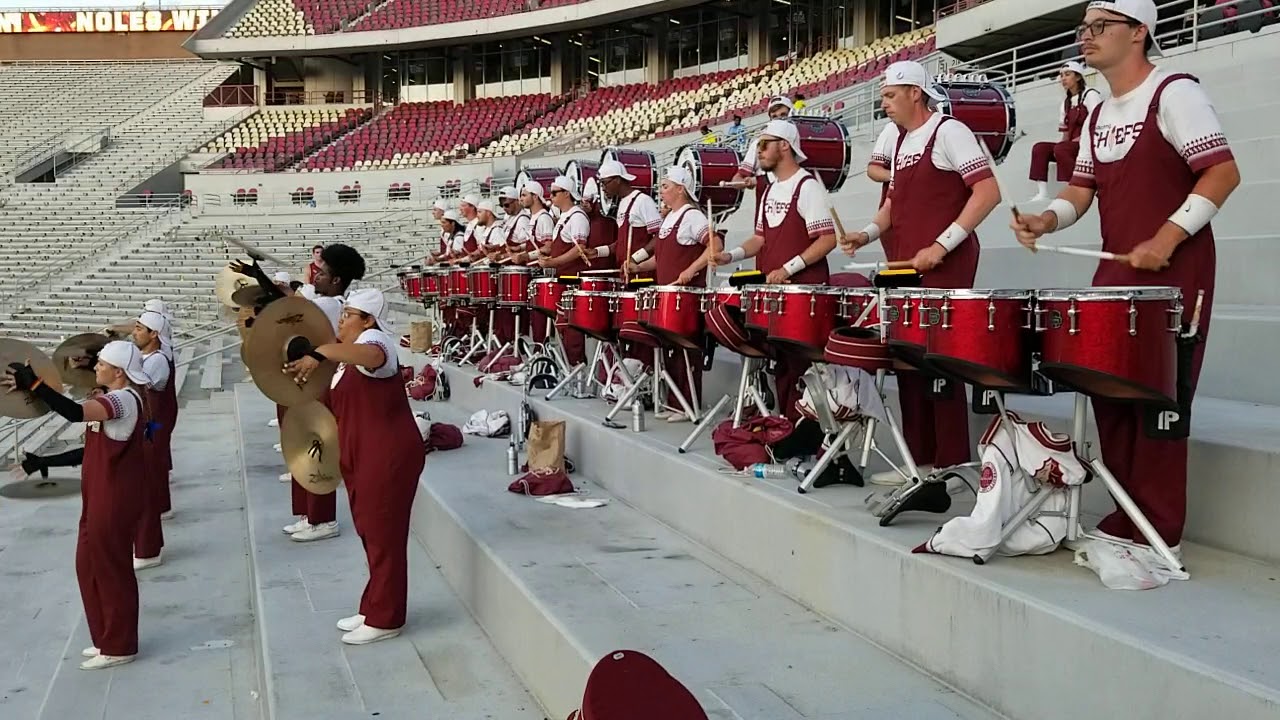 FSU Marching Chiefs Big 8 Sequence 09/21/19 - YouTube
