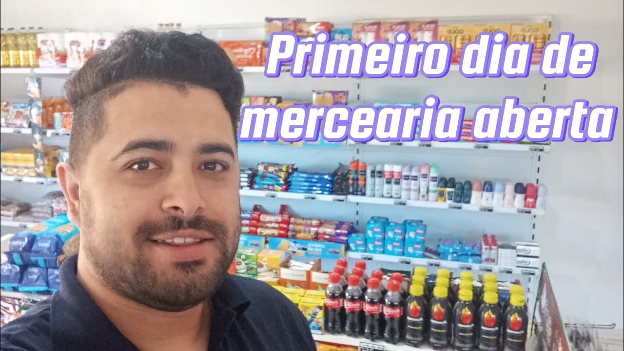 Primeiro dia da mercearia,como foi o resultado - YouTube