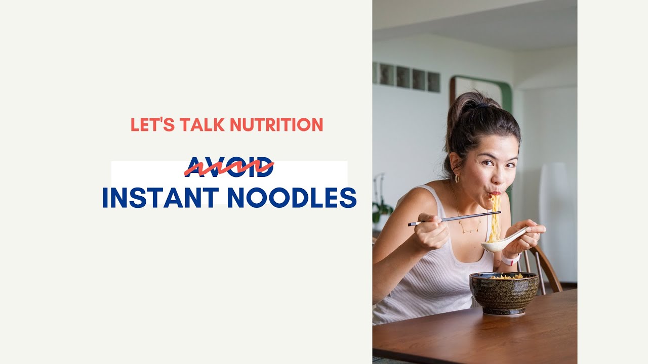 🍜 A nutritionist eats instant noodles - YouTube