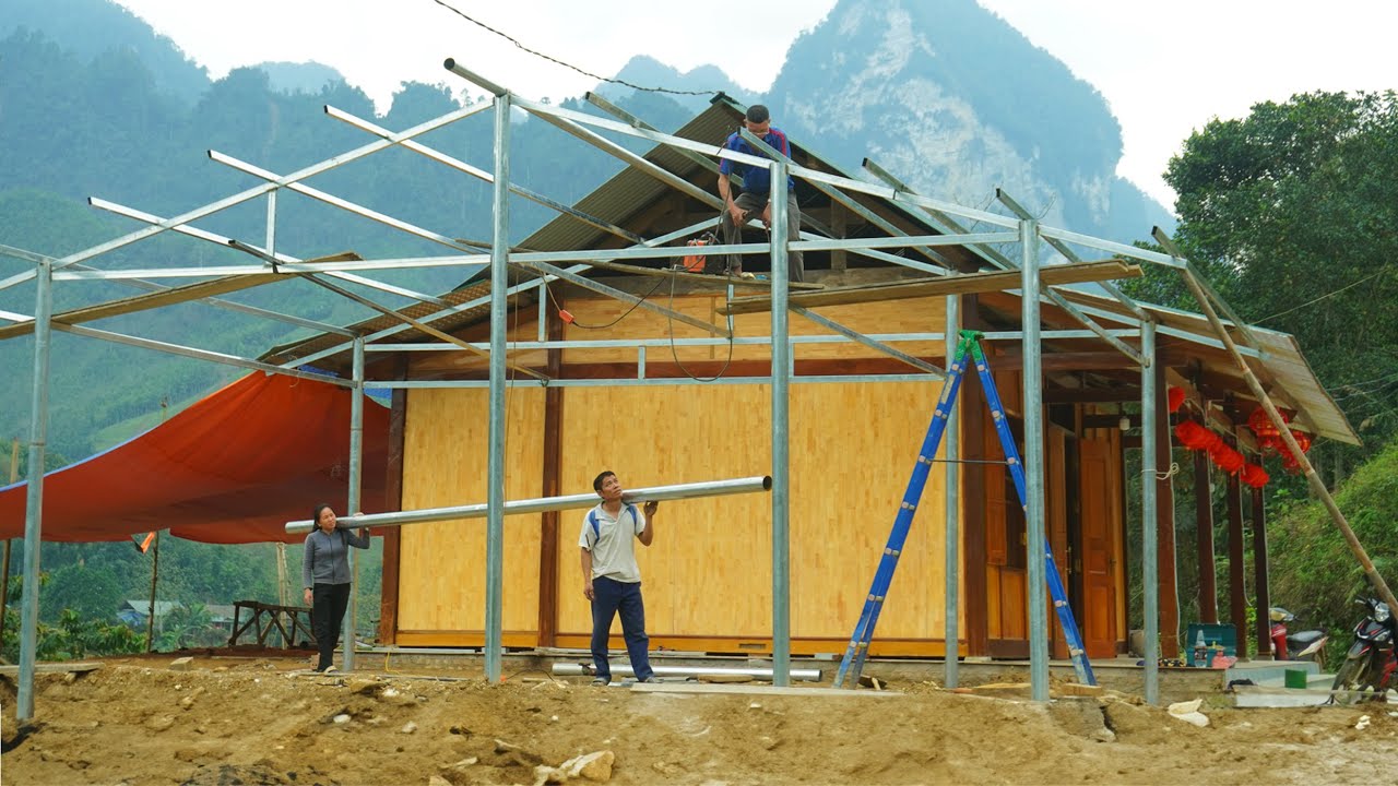 Building a new kitchen Ep 1: Mechanizing iron - steel into a house ...