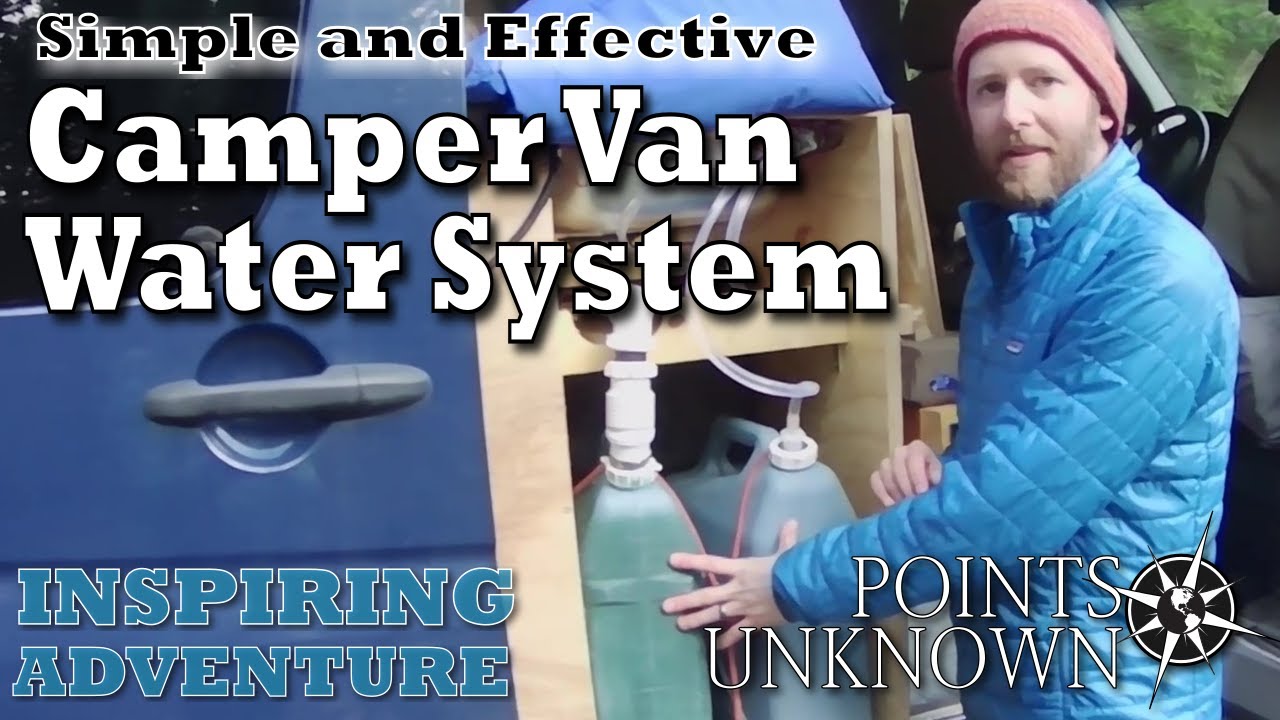 Simple DIY Camper Van Water System (Sprinter Conversion) - YouTube
