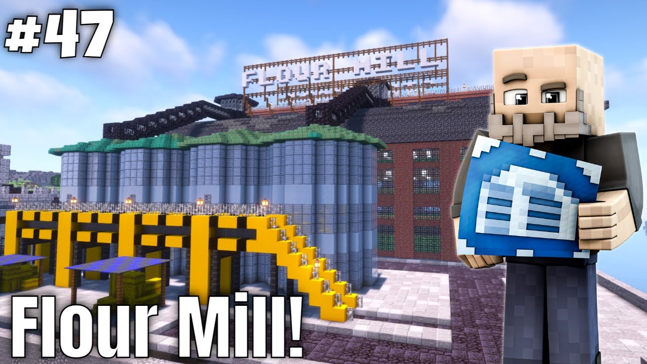 Minecraft Flour Mill! | Minecraft Survival [ep. 47] - YouTube