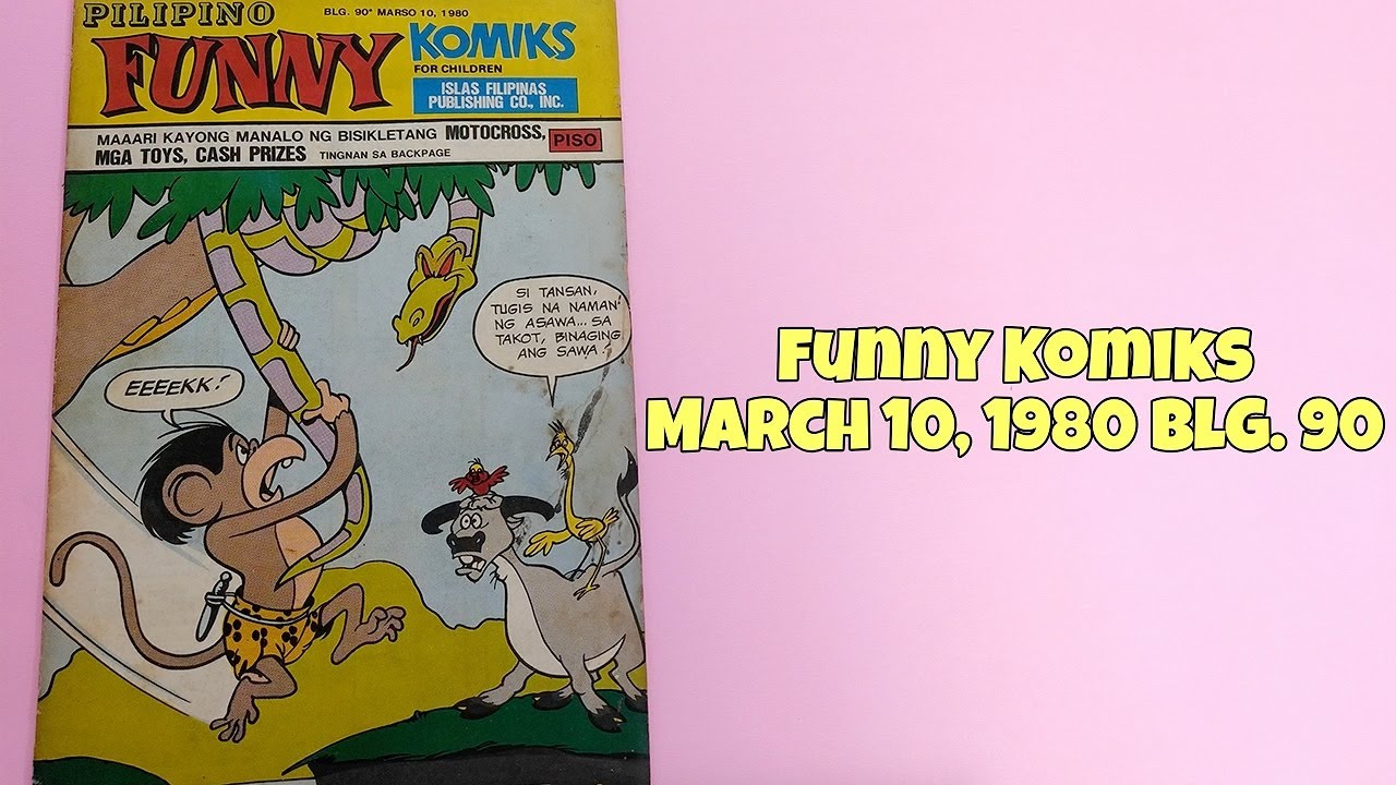 80's Pilipino Funny Komiks (Bulol at Tangak Cover) || Vintage Pinoy ...