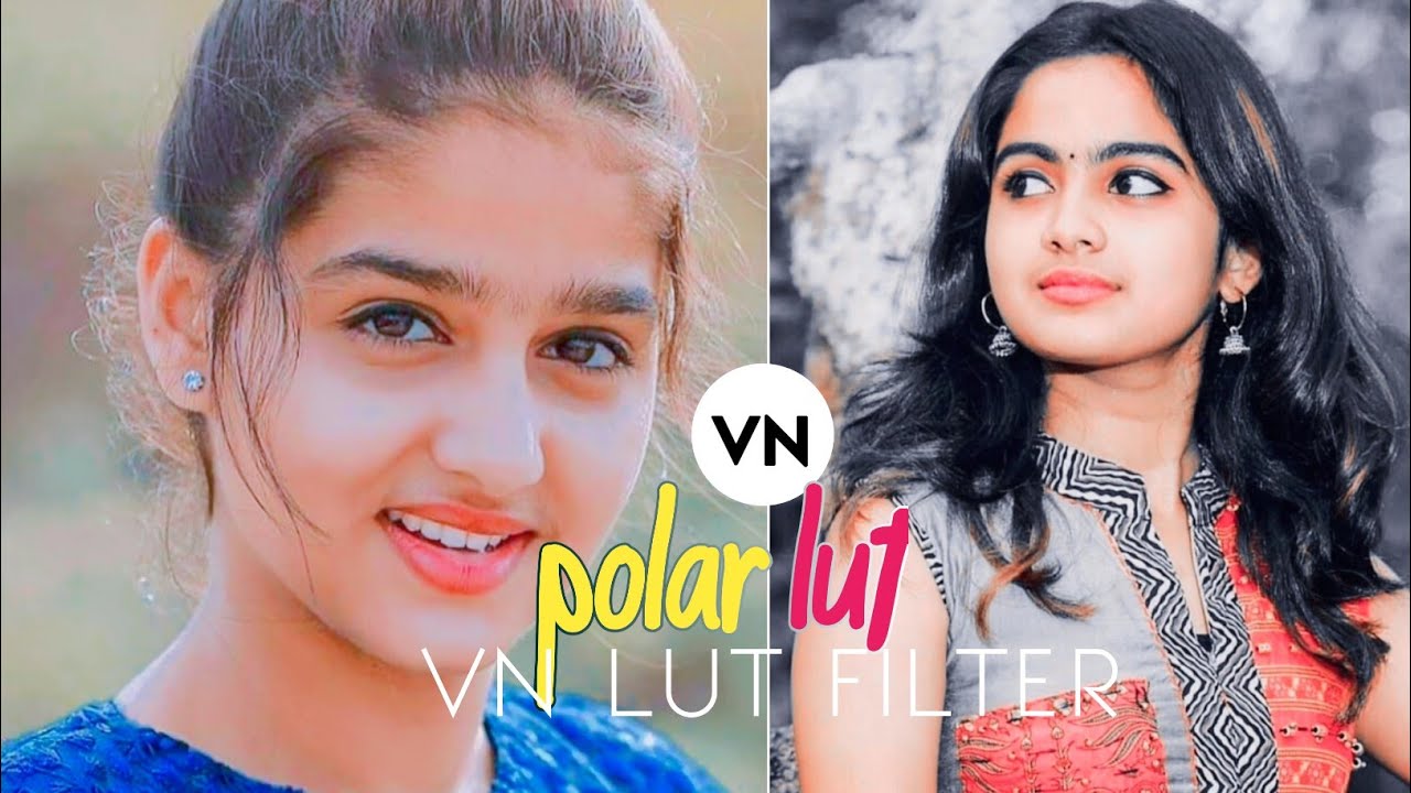 polar pink smooth lut For vn video Editor | custom LUT in Vn App - YouTube