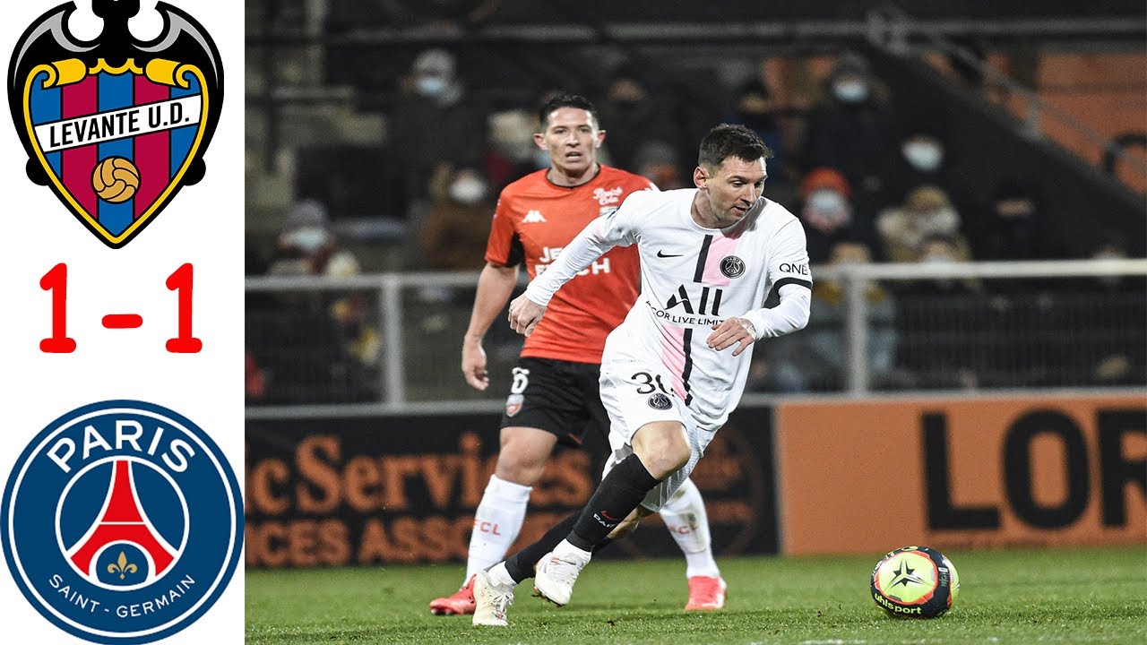 Lorient VS Paris SG 1-1 Extended Highlights & All Goals 2021 ...