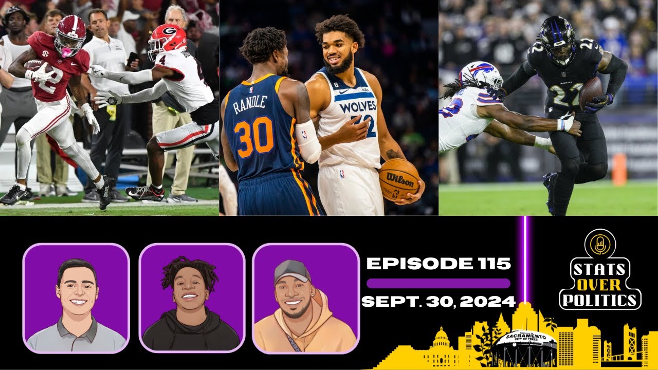 Episode 115: KAT traded to NYK, Alabama beats Georgia and Commanders ...