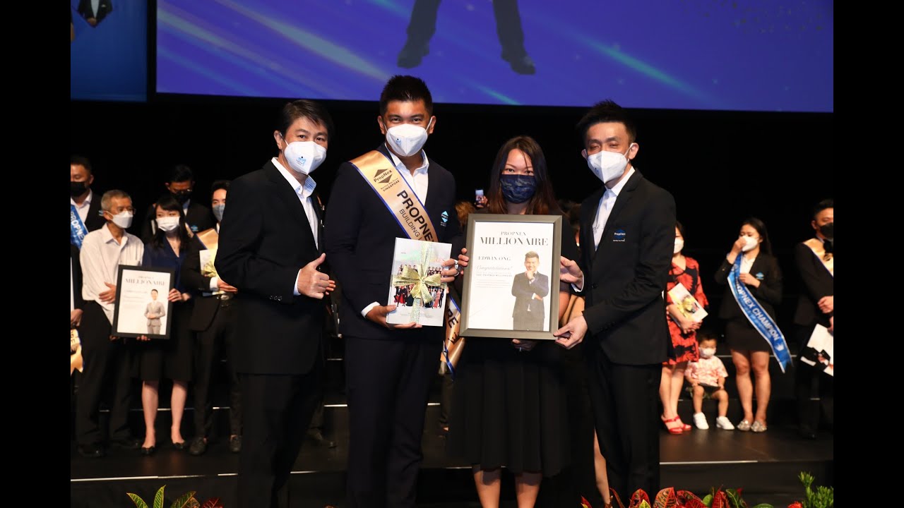 PropNex Millionaire 2021 Interview with Edwin Ong #TheWinningHive - YouTube