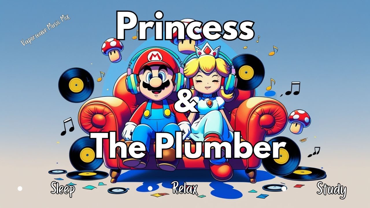 Princess and The Plumber 🌟 Vaporwave Mix Inspired by Super Mario Bros ...