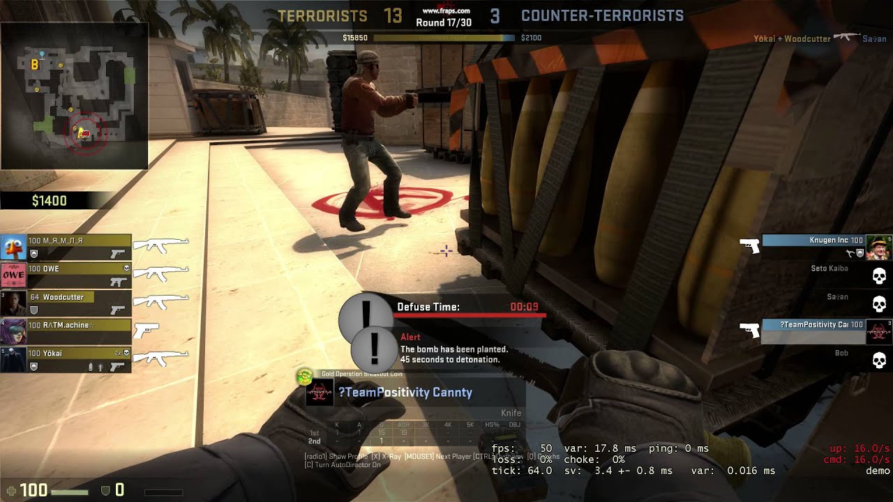 CS:GO super close ninja defuse - YouTube