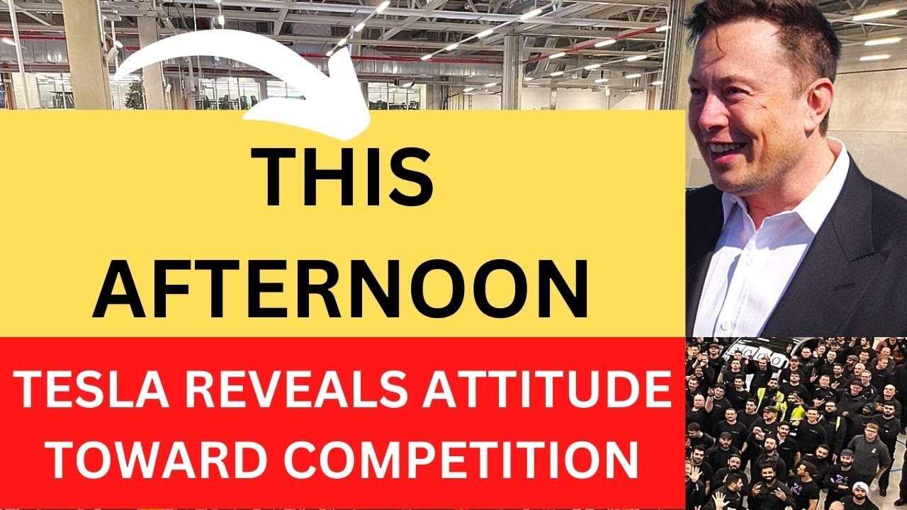 Today TESLA Revealed Its Attitude Toward Competition in 2023 - YouTube