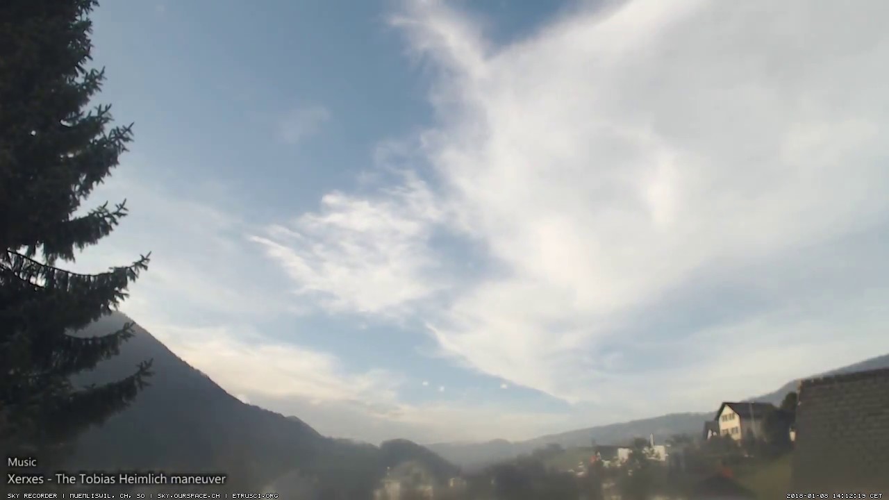 Sky Recorder Timelapse + Music: January 2018 - YouTube