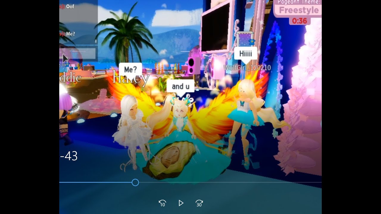 Playing Royale High and getting a STAR WAND FROM THE WHEEL!!! - YouTube