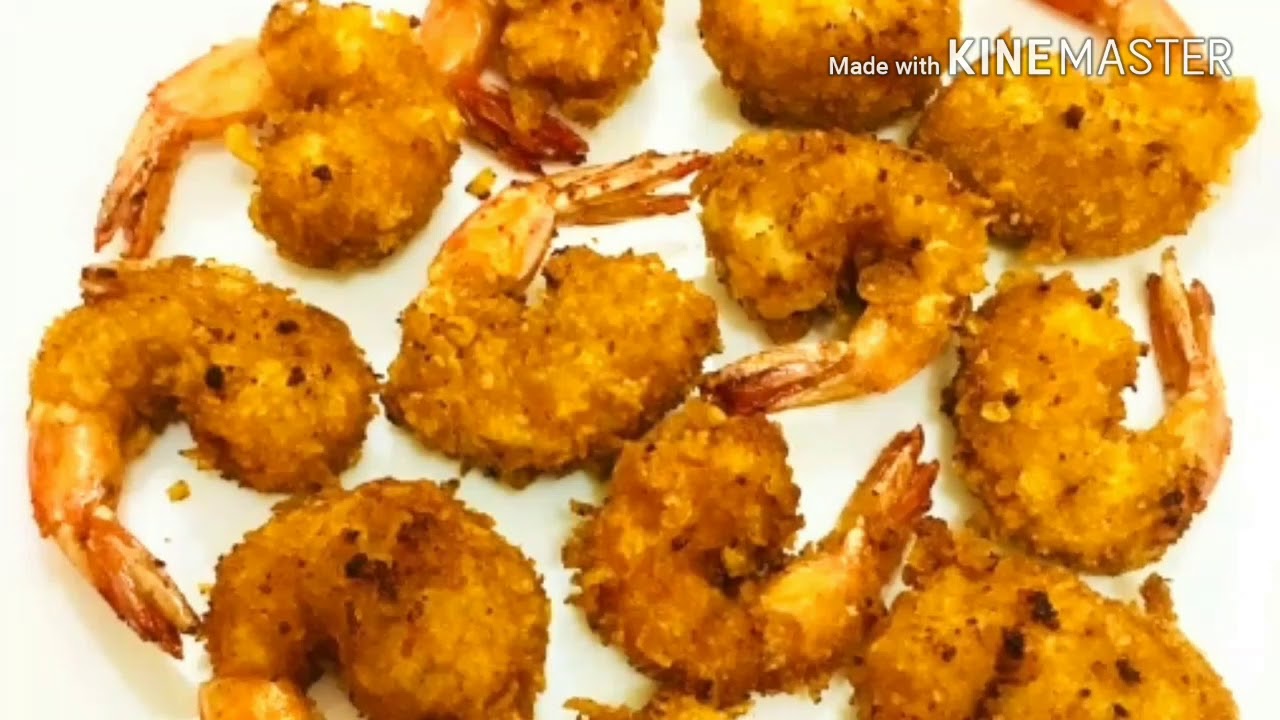 Crispy Fried Shrimp || মুচমুচে চিংড়ি ফ্রাই || Prown Fry Recipe - YouTube