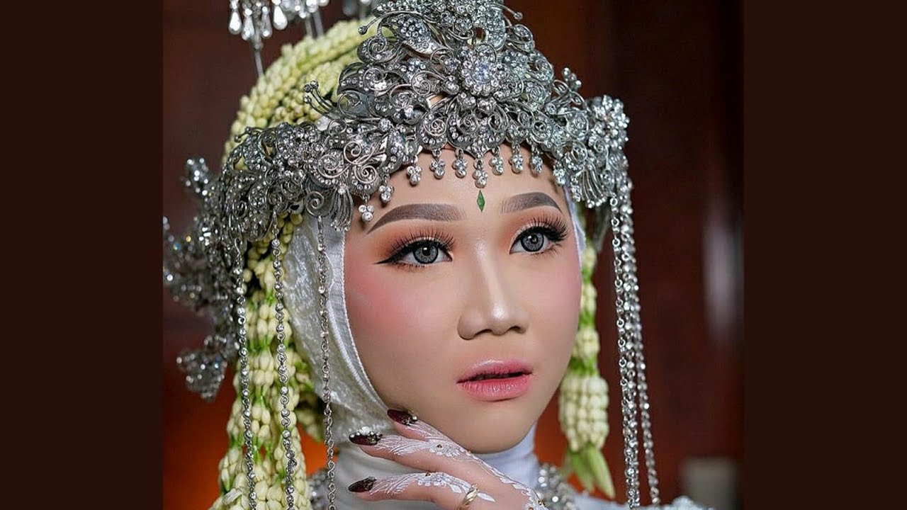 HIJAB TUTORIAL | MAKEUP DAN HIJAB TUTORIAL PENGANTIN INDONESIA | SUNDA ...