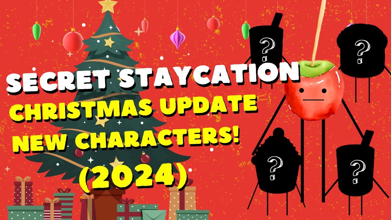 Secret Staycation XMAS Update: Fan-Made Characters You’ll Love! 🎄 - YouTube