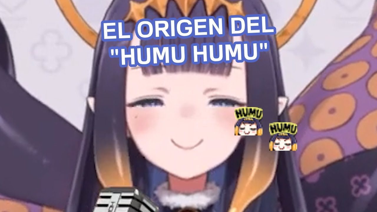 [Hololive][Holomyth][Sub. Español] Ina y el origen de su sonido "Humu ...