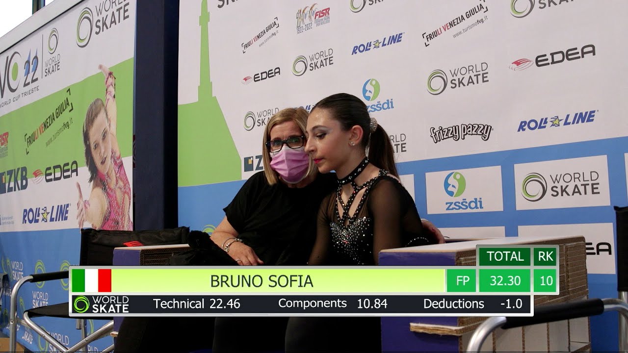AWC22 - Sofia Bruno - Free: Long Program (16.05.2022) - YouTube