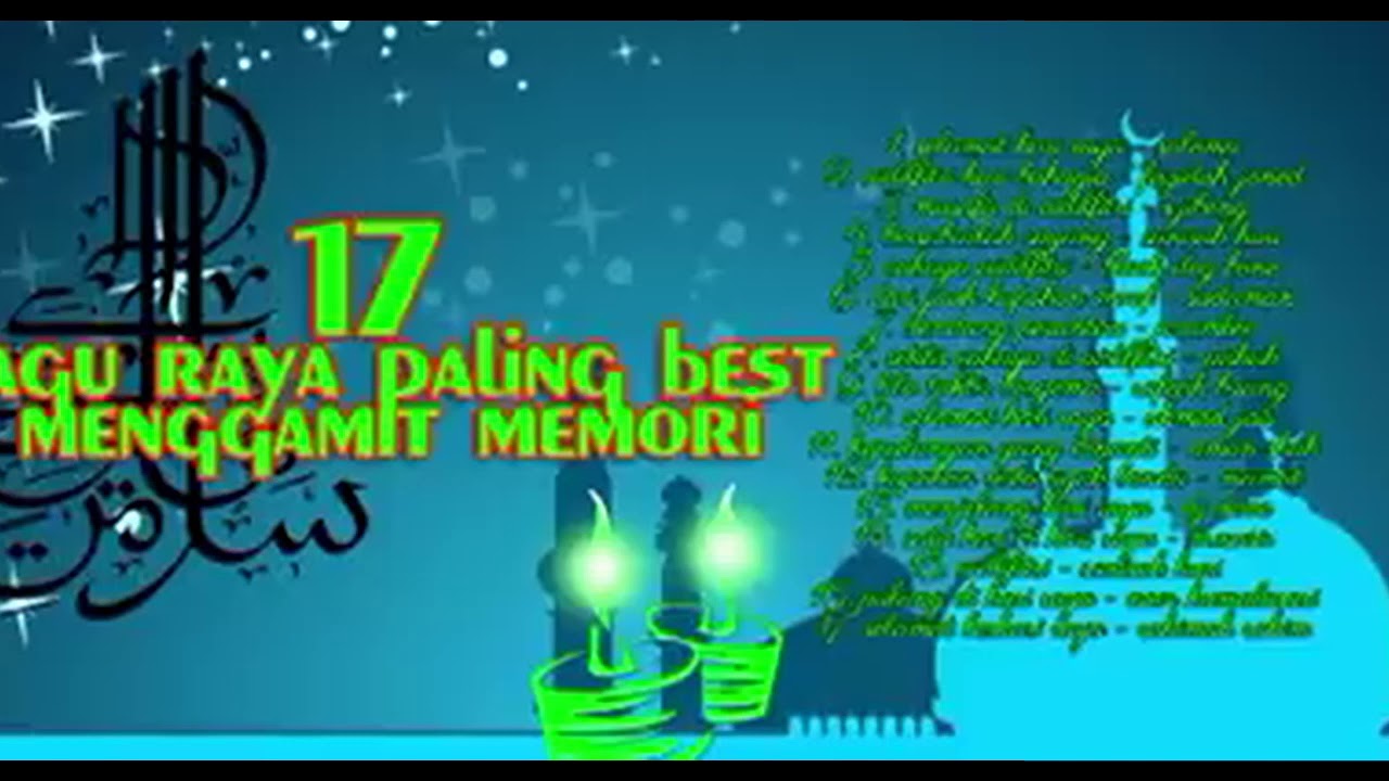 Nostalgia Lagu Raya dulu dulu - YouTube