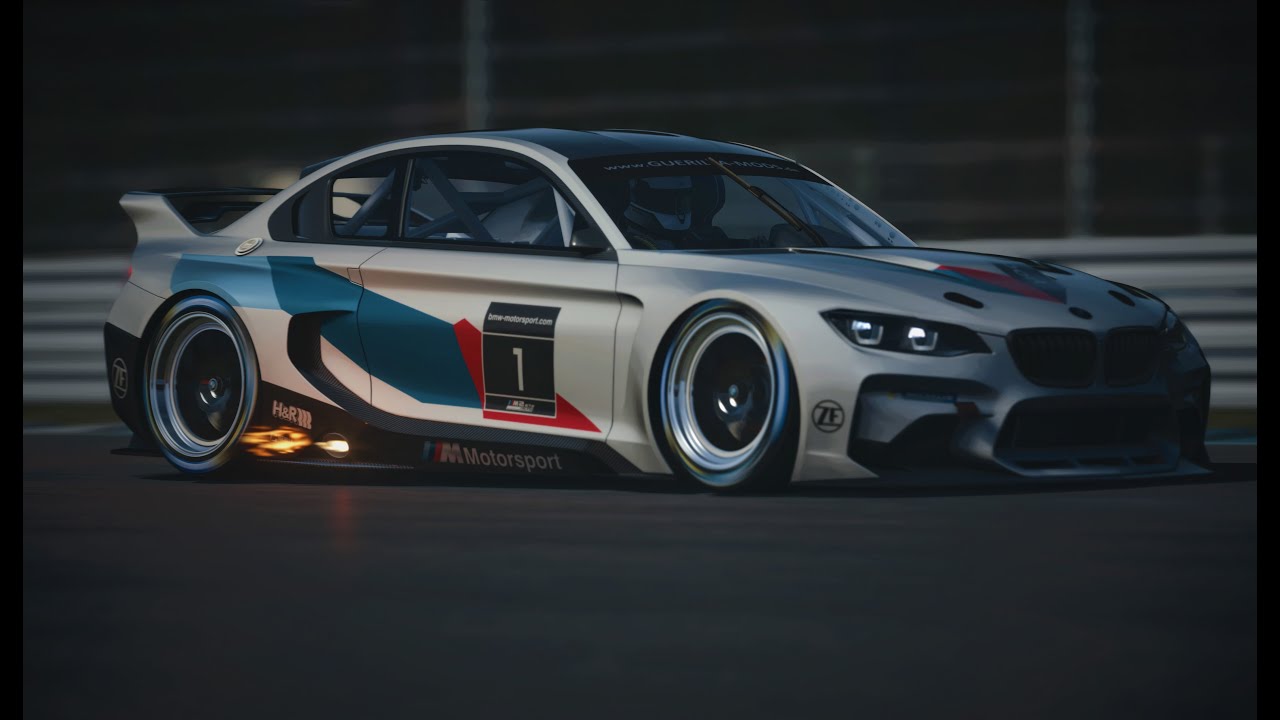 BMW M2 GT2 Testdrive in Hockenheim - YouTube
