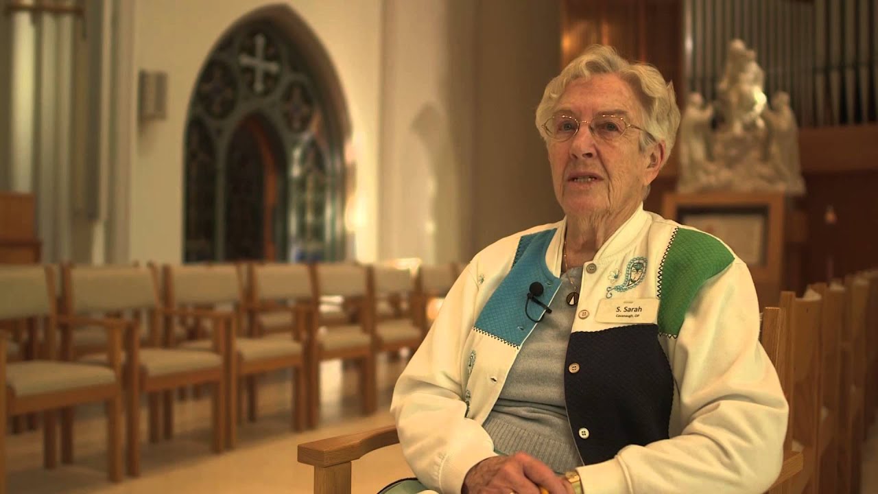 Sister Sarah Cavanaugh, OP, BS, ′56, MS, ′59 - YouTube