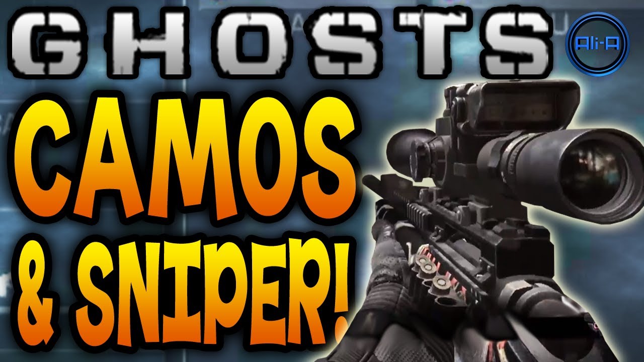 Call of Duty: GHOSTS - Multiplayer Camos, USR Sniper & Combat Training ...
