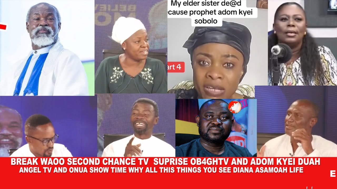 Break Wao Second Chance tv Surprise Ob4ghtv and Adom Kyei Duah ,Angel ...