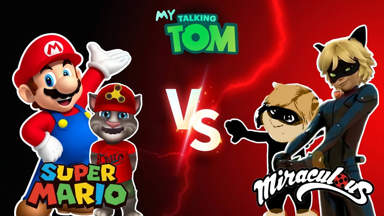 The Shocking Showdown: Super Mario vs Adrien Agreste - YouTube