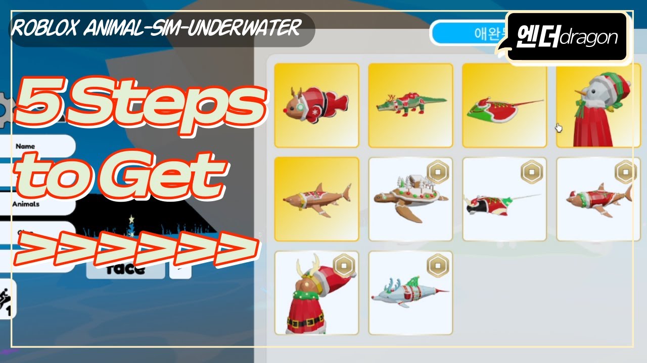 [Roblox] 5 Steps to get All the Christmas gifts at Animal-Sim ...