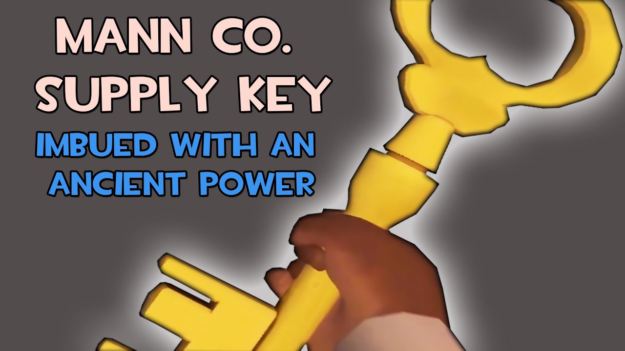 TF2 Playable Mann Co. Supply Crate Key - YouTube