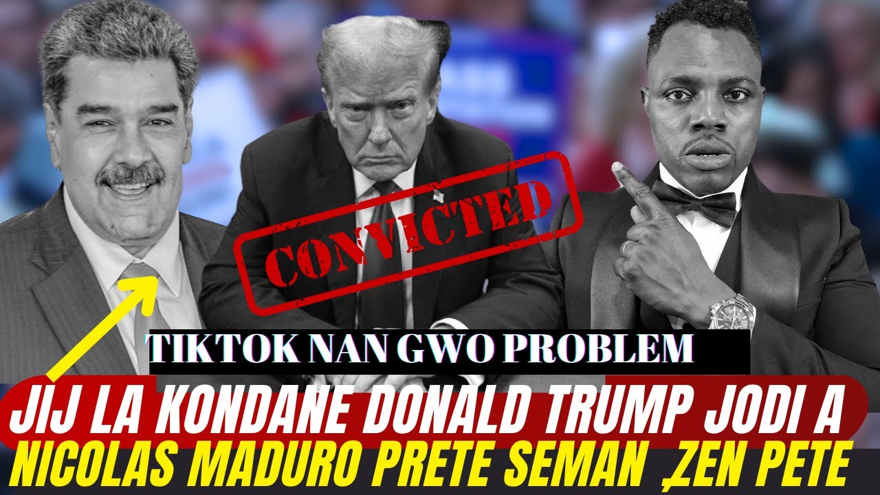 MEN SAK TE RETE A DONALD TRUMP KONDANE,MADURO PRETE SEMAN KOM PREZIDAN ...
