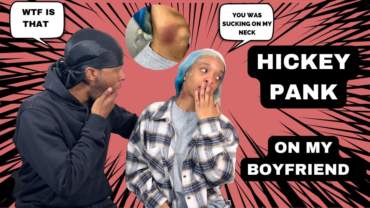 hickey prank on boyfriend gone violent - YouTube
