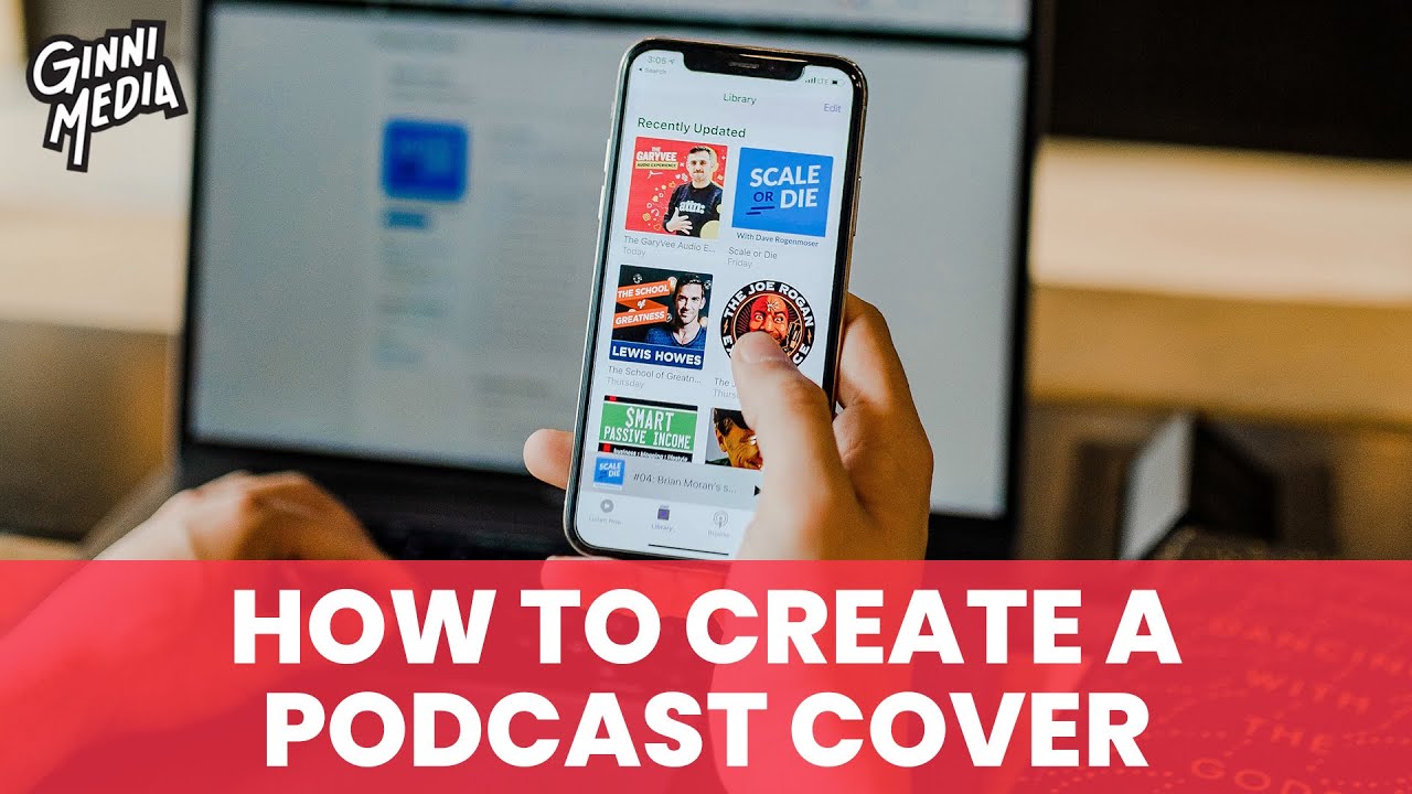 How To Create A Podcast Cover - YouTube