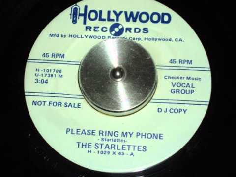 THE STARLETTES PLEASE RING MY PHONE - YouTube