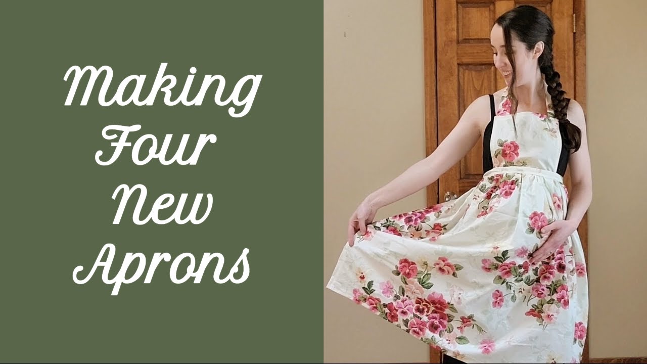 Making Aprons! A Super Fast and Simple Project - YouTube