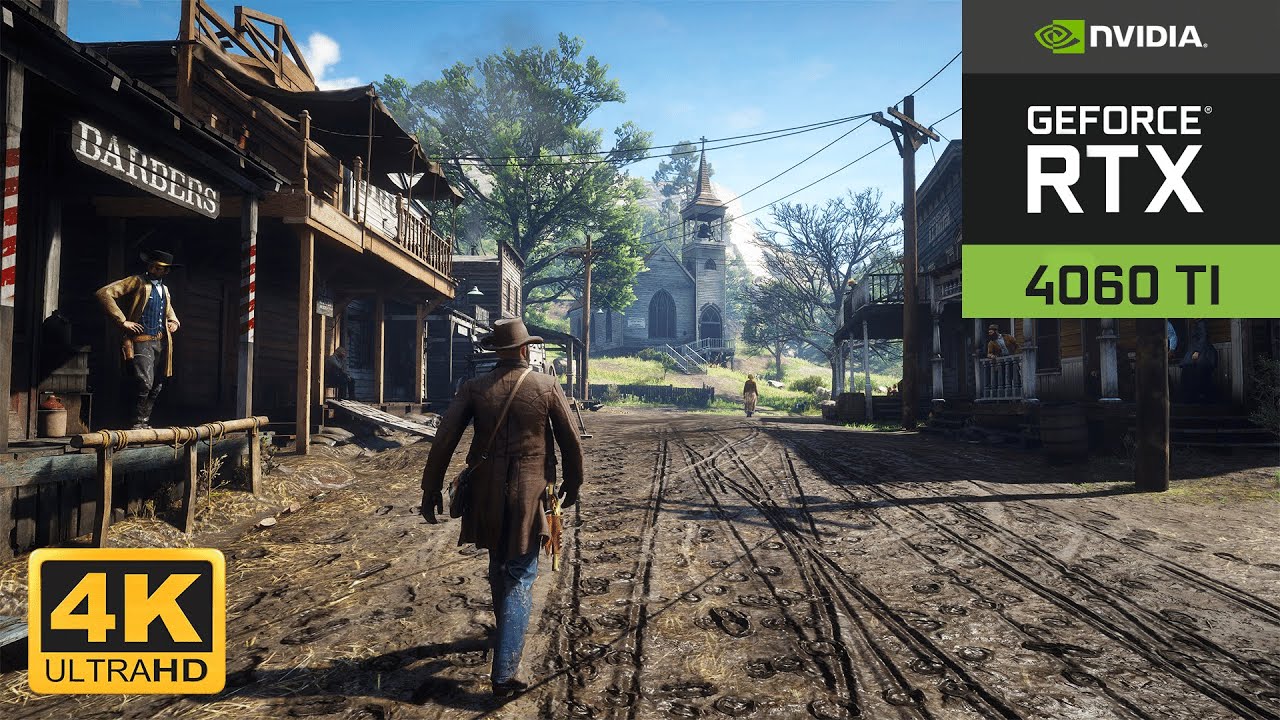 Red Dead Redemption 2 : RTX 4060 Ti Ultra Graphics 4K DLSS Quality ...