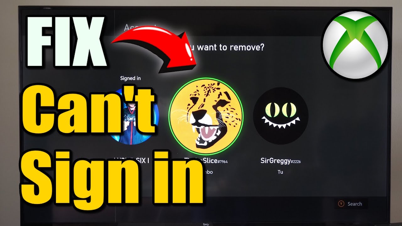 How to Fix if you Can't Sign into your XBOX (Use Another Device Doesn't ...