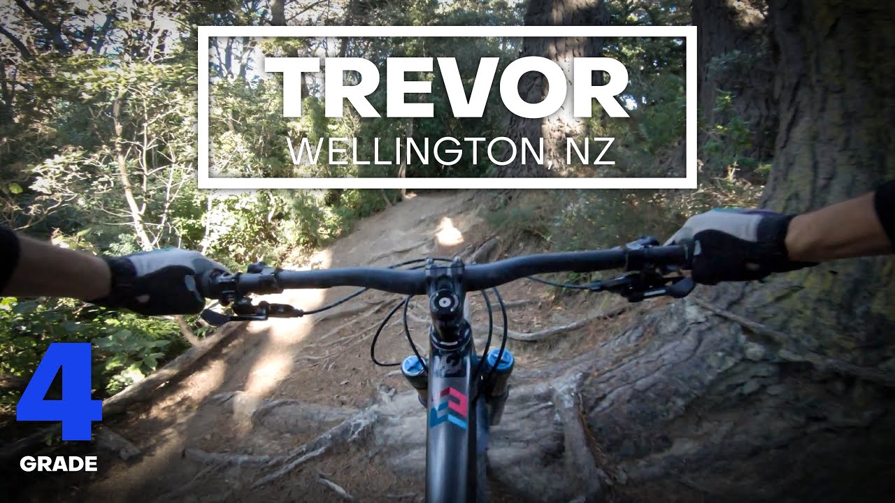 CHUNKY ROOTS - Trevor Mountain Bike Trail (Grade 4 - Advanced) | Mt ...