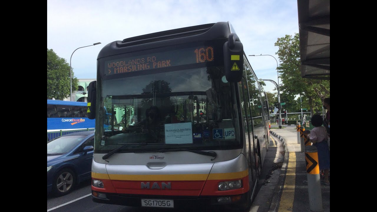 [Debut] SBST Bus Service 160 [SG1705G]: Junction 10 → Opp Kranji Stn ...