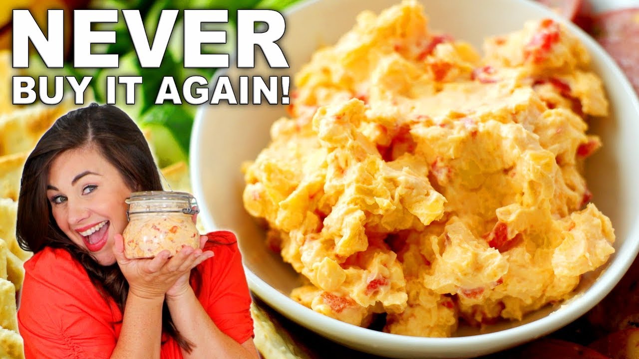 Homemade In Less Than 10 Minutes | The BEST Pimento Cheese Recipe ...