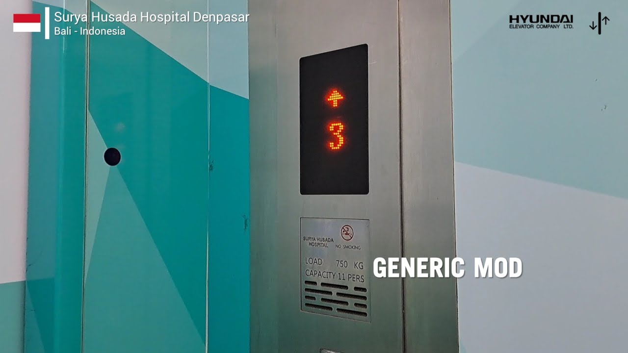 [R1] Hyundai Bed Elevator - Surya Husada Hospital, DPS, Bali, ID - YouTube