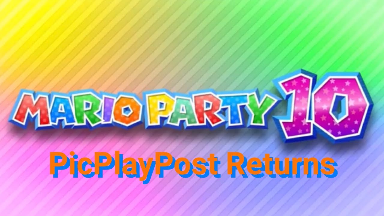 PicPlayPost Returns (Angry Mega Blooper based on Mario Party 10 ...
