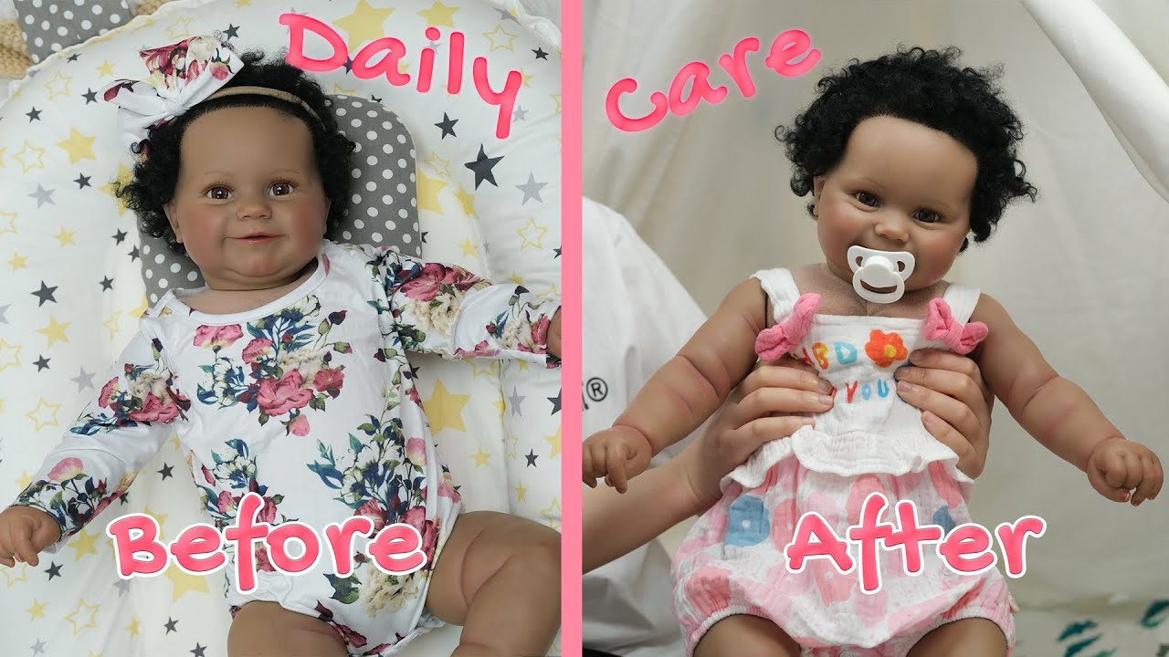 Adolly Reborn Amelia Doll | Before & After Clothes Changing ! - YouTube