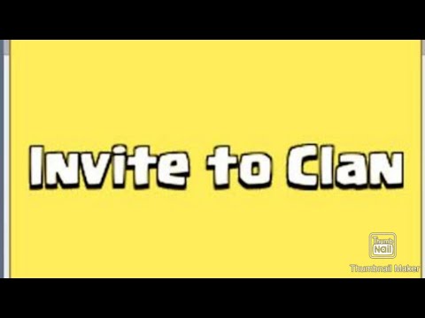How to invite players in clash of clans(coc) - YouTube