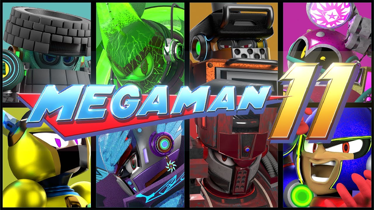 Mega Man 11 | Robot Master Animation Compilation - YouTube