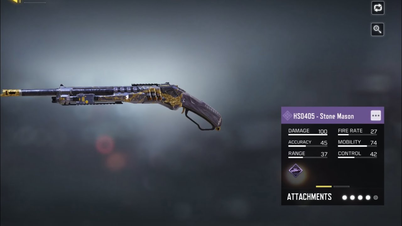 Getting and testing the *NEW* HSO405-Stone Mason shotgun in COD - YouTube