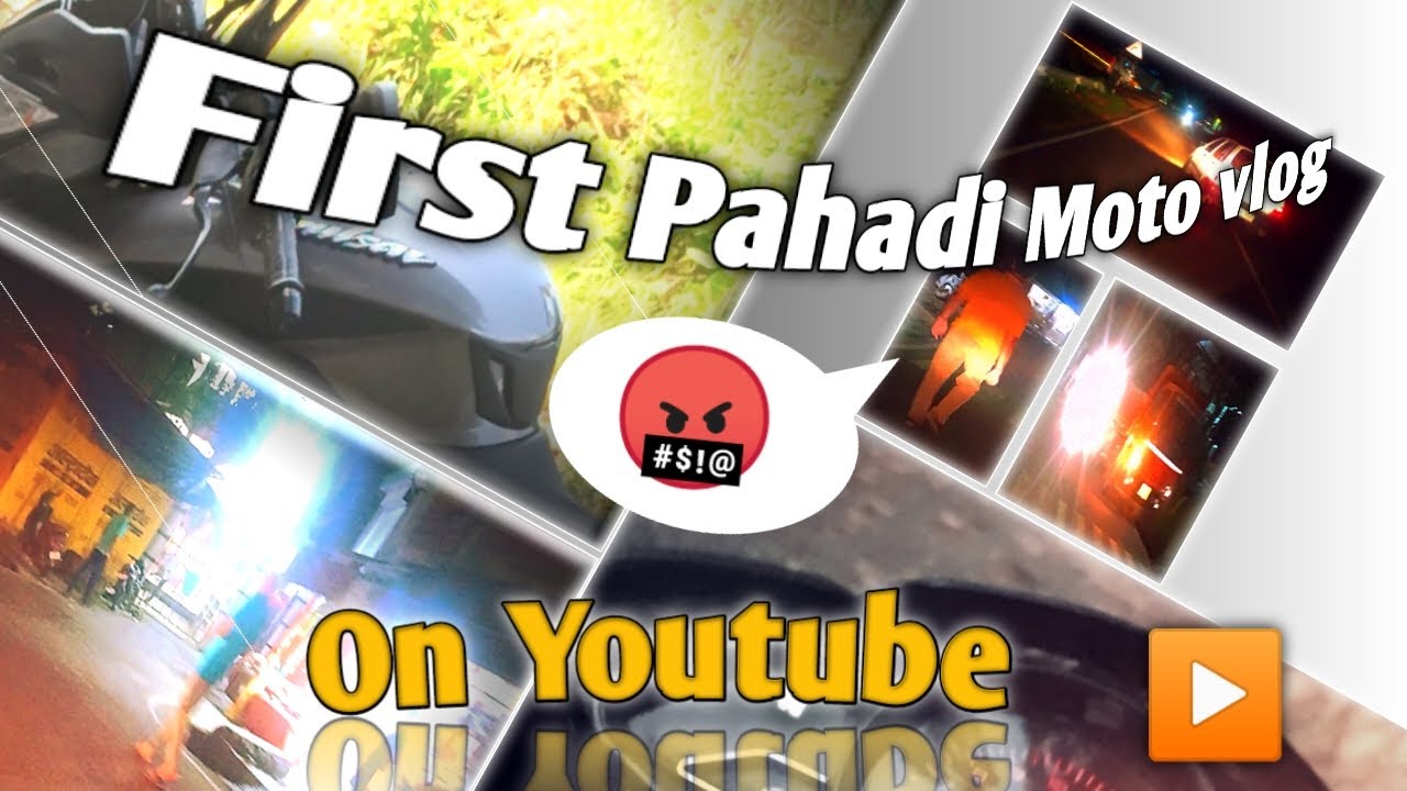 My First MOTO VLOG🔥||Amit Baner Vlogs|| Amit Thakur #motovlog #pahadi #sarkaghat #himachal - YouTube