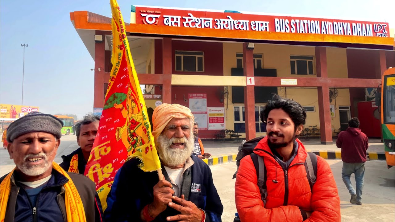 AYODHYA DHAM BUS STAND LATEST UPDATE | Ayodhya Electric Bus Journey ...