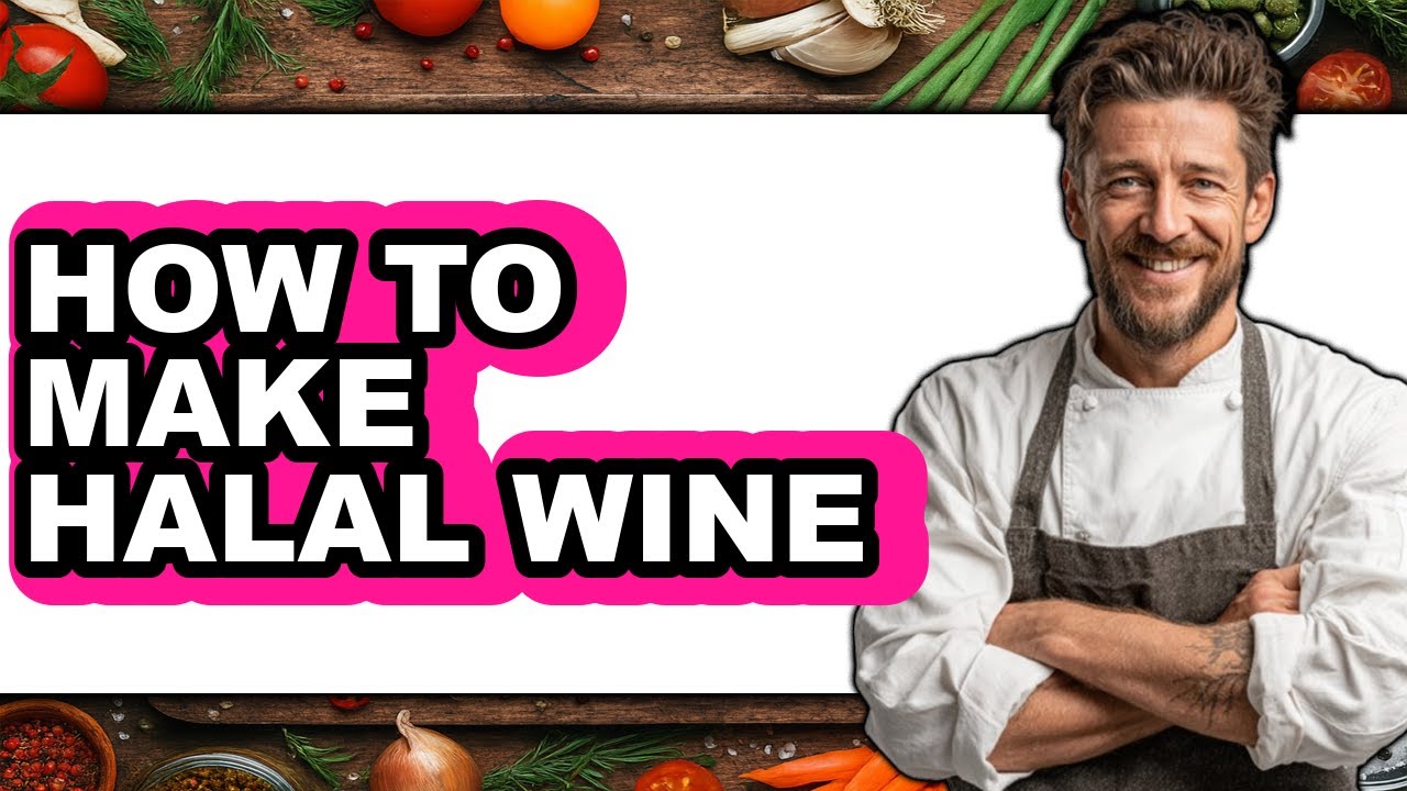 How To Make Halal Wine - Step By Step - YouTube